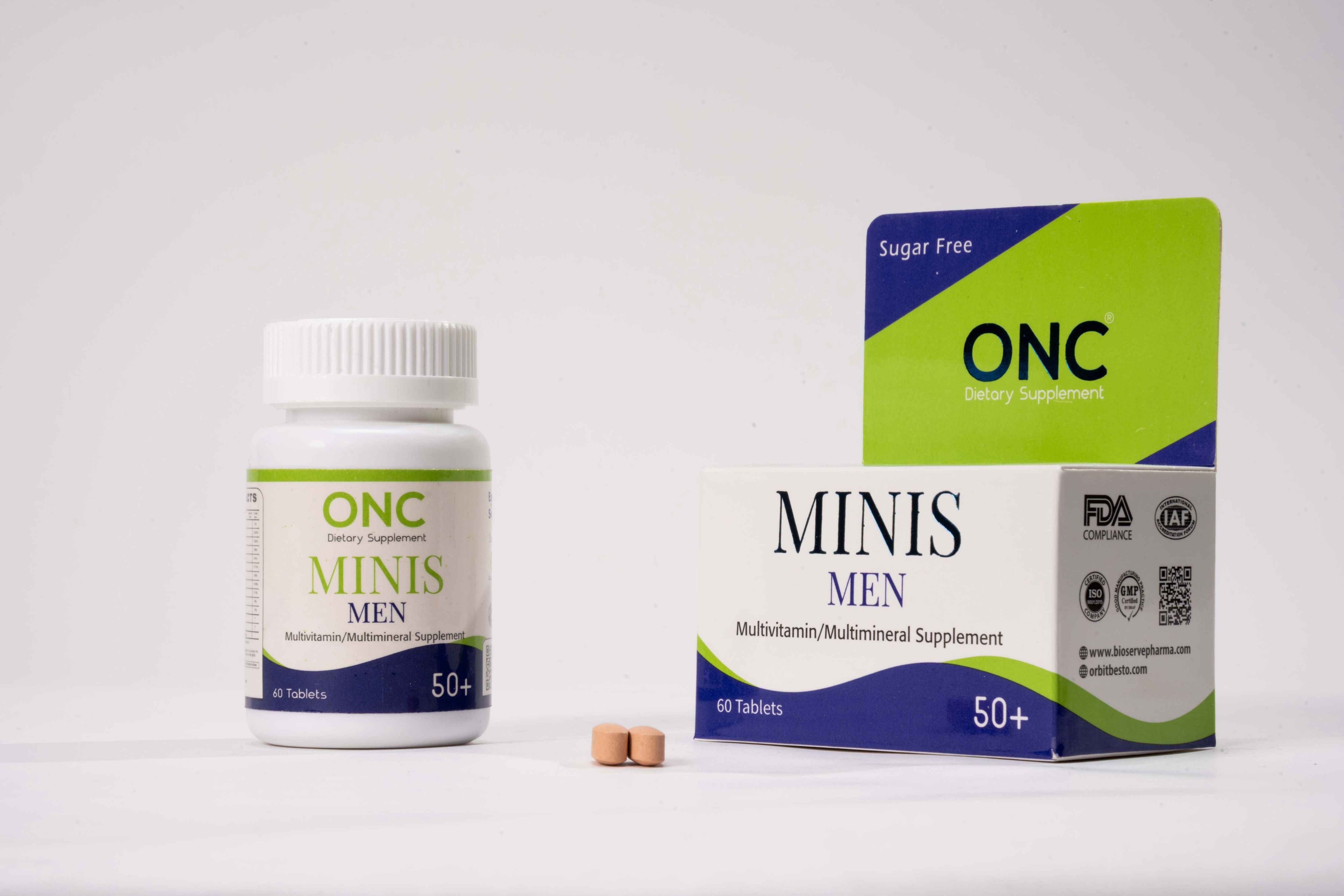 ONC MINIS MEN 50+ TABLET - South Side Nutrition – Southside Nutrition